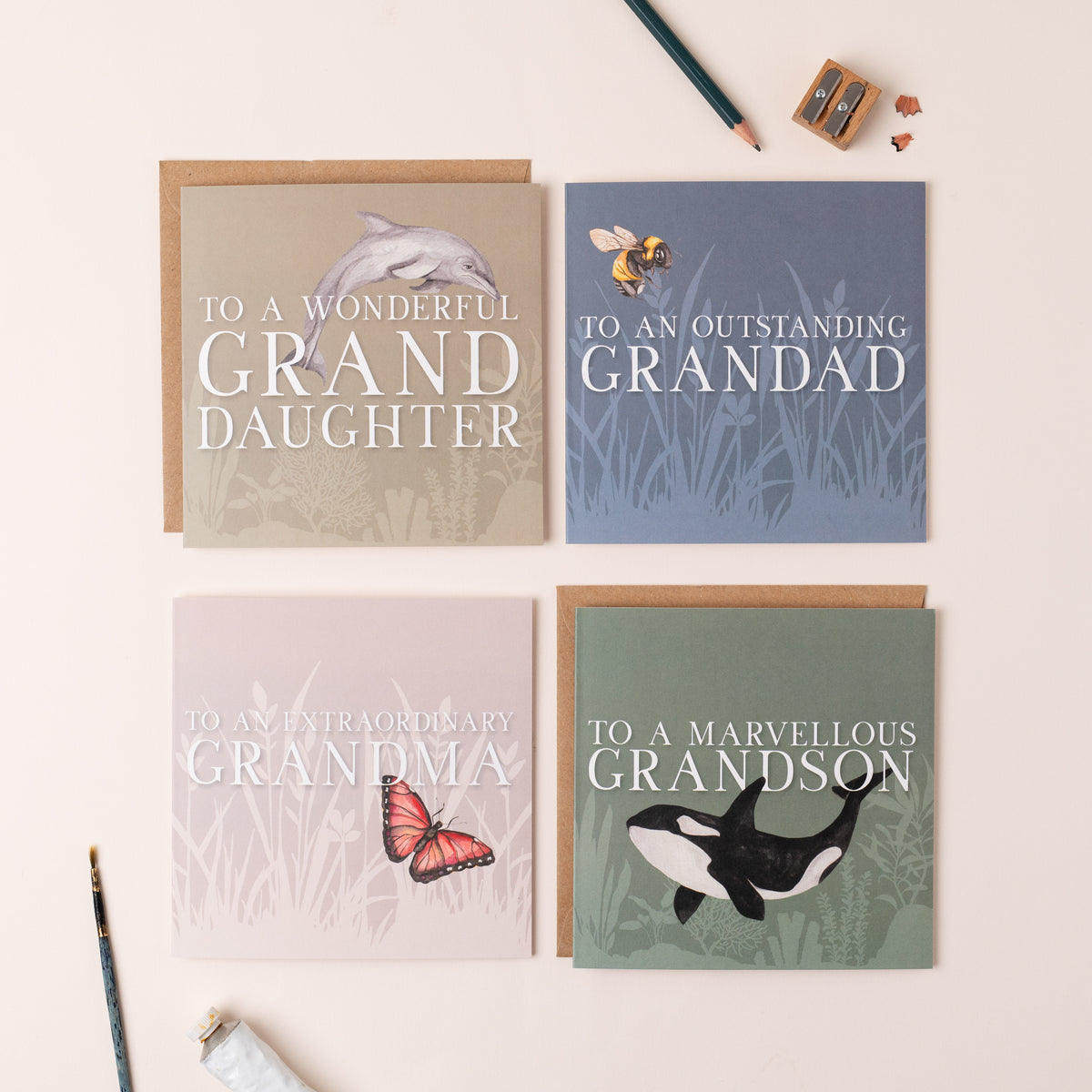 Extraordinary Grandma Card | Butterfly – lil wabbit
